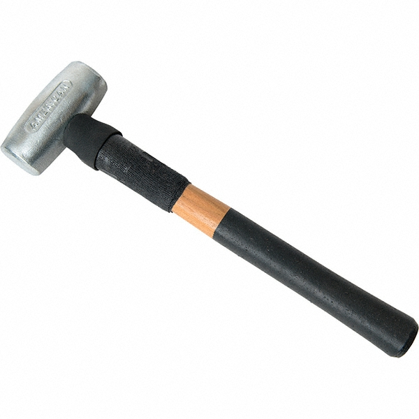 American Hammer - Dead Blow Hammer: 3 lb Head, 1-3/4" Face Dia ...