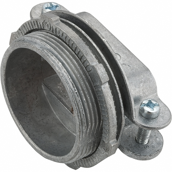 Hubbell-Raco - Conduit Connector: For UF Cable, Die Cast Zinc, 1-1/2 ...