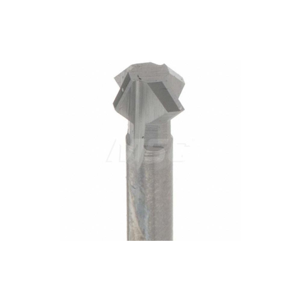 Accupro - Double Angle Milling Cutter: 90 °, 1/4" Cut Dia, 1/8" Cut ...