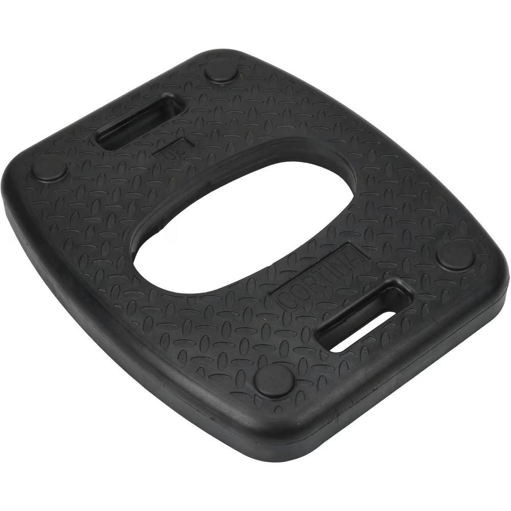 PRO-SAFE - 22" Wide, 2.6" High Recycled Rubber Vertical Panel Base ...