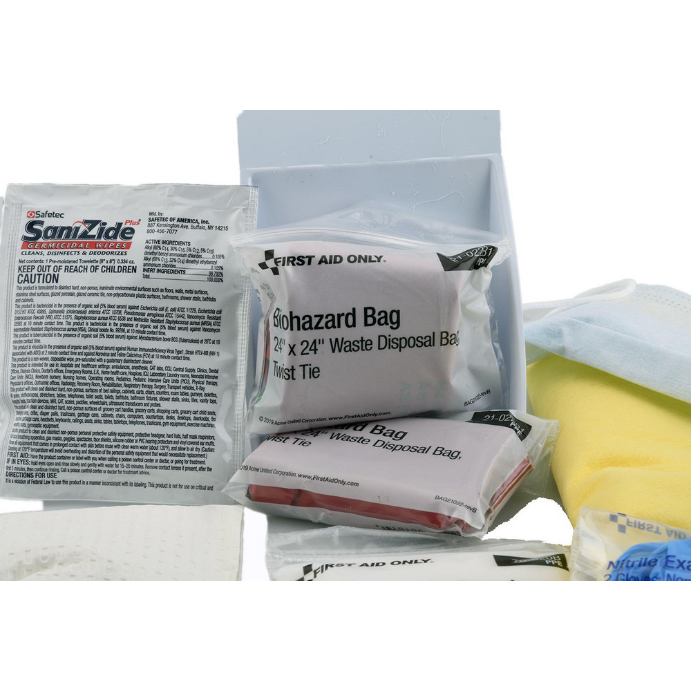 First Aid Only - 13 Pc Bloodborne Pathogen First Aid Kit for 1: | MSC ...