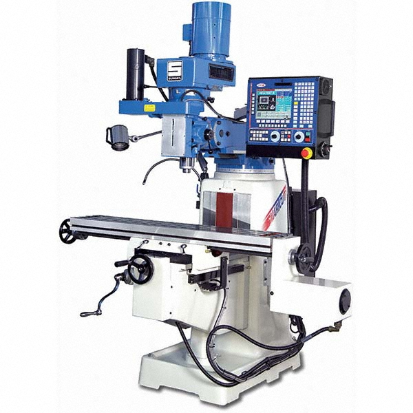 Summit™ - 10" x 54" Knee Milling Machine: 3.00 hp, Electronic Variable ...
