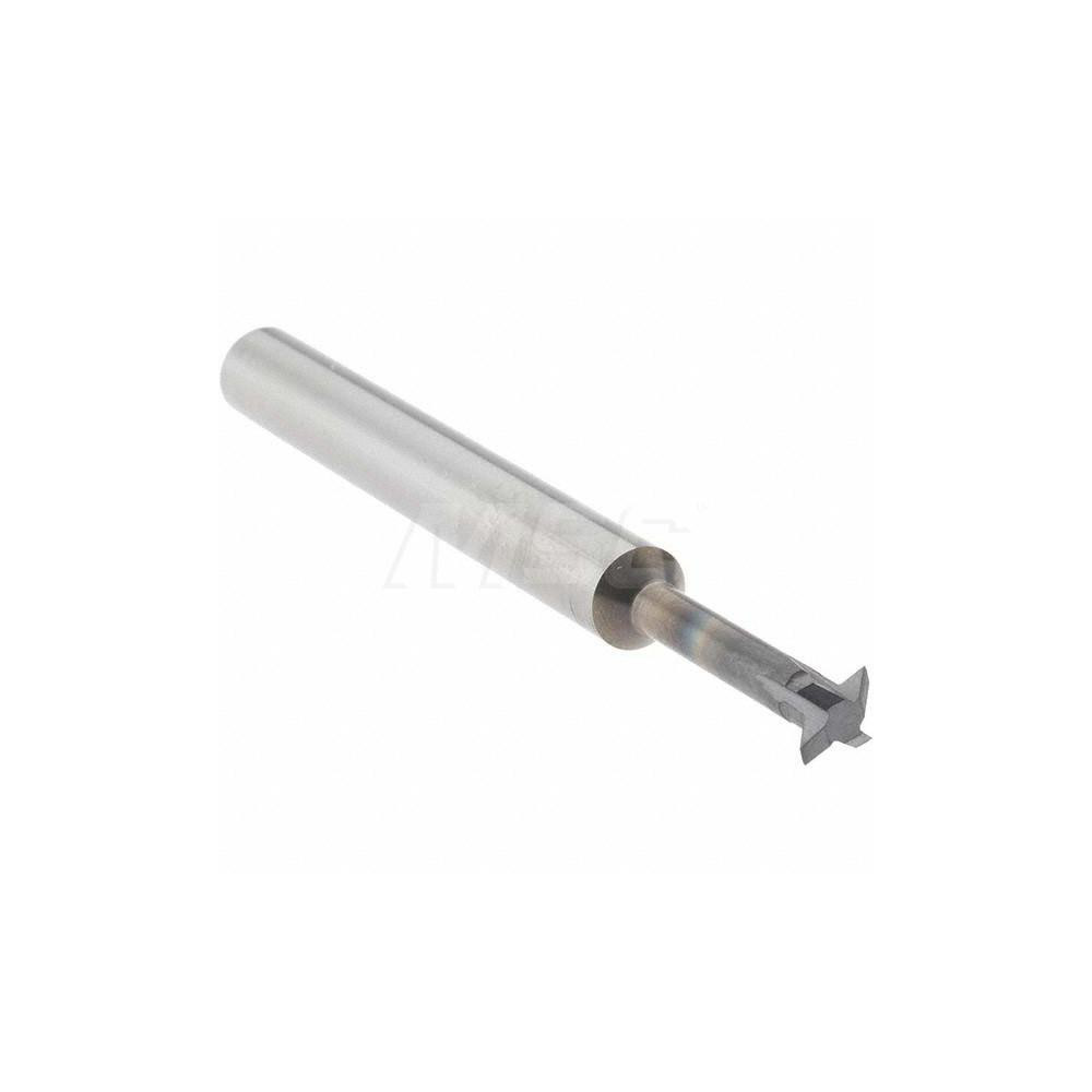 Accupro - Double Angle Milling Cutter: 60 °, 3/16" Cut Dia, 0.055" Cut ...