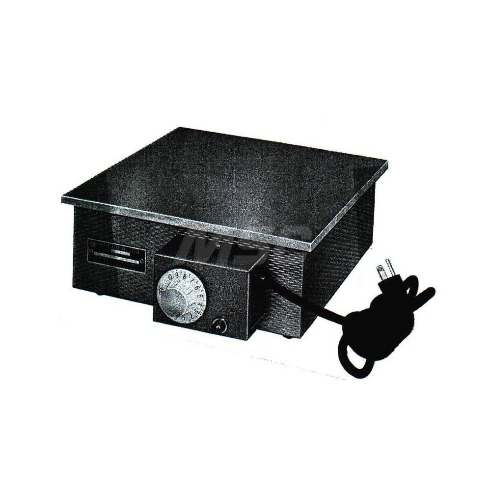 WAAGE - 12" Long x 12 Wide x 6" High, 115 Volt Hot Plate | MSC Direct