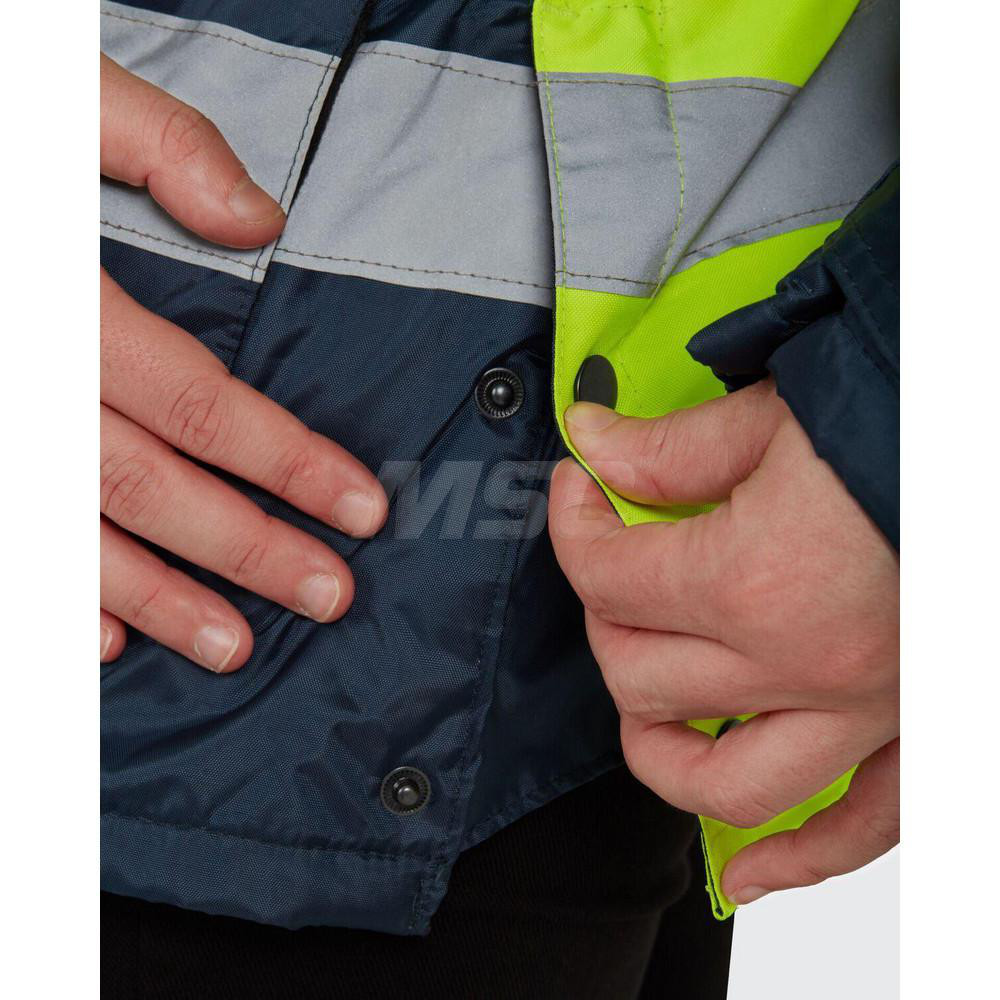 Utility Pro Wear - Size XL Yellow Cold Weather & High Visibility Parka ...