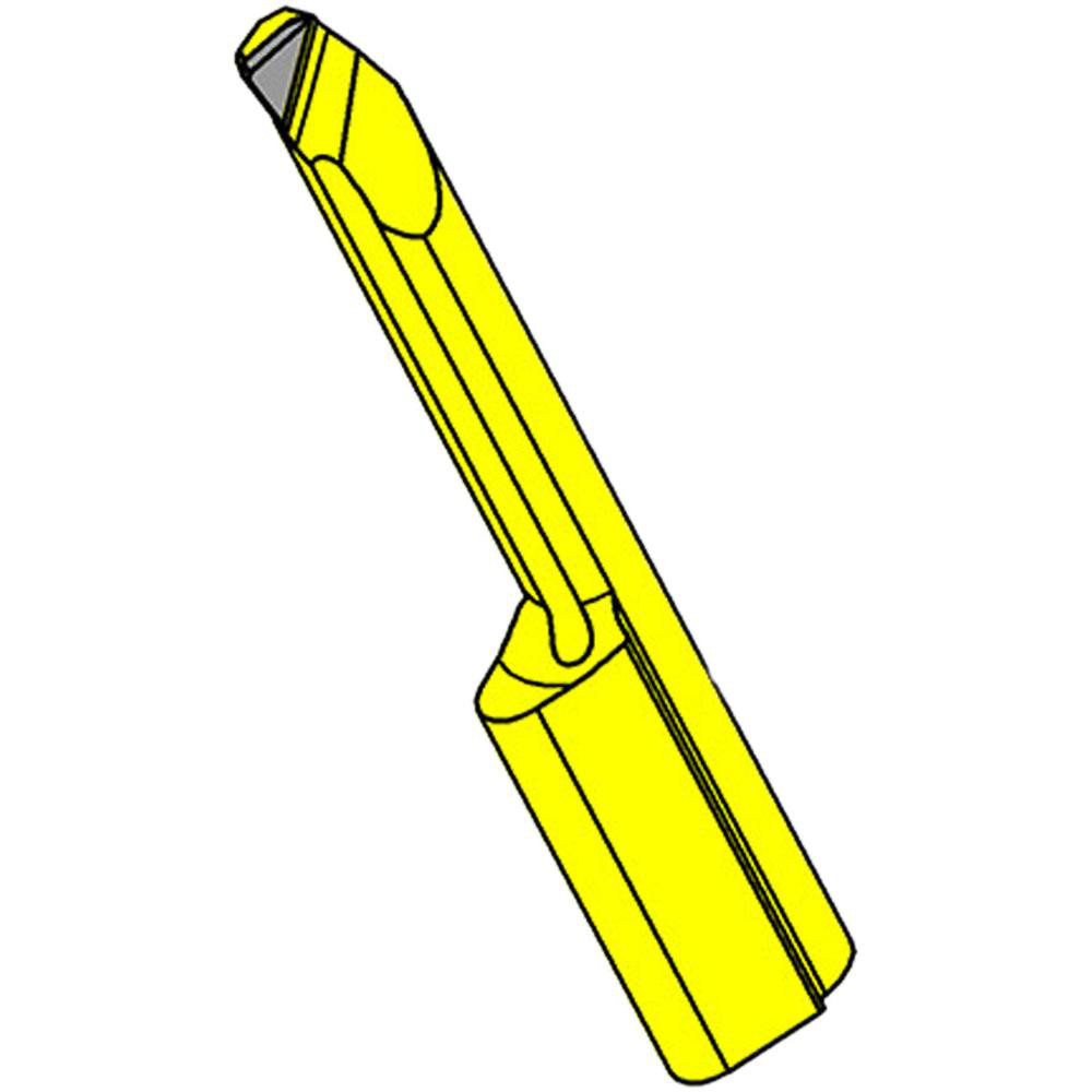 HORN - Internal Boring Bar: 5.000 mm Min Bore, 0.15 mm Max Depth, Right ...