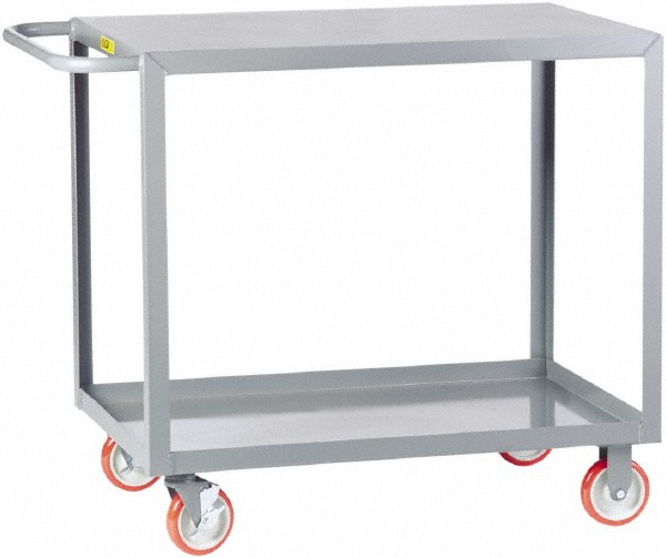 Little Giant - Service Utility Cart: Steel, Gray - 31832959 - MSC ...