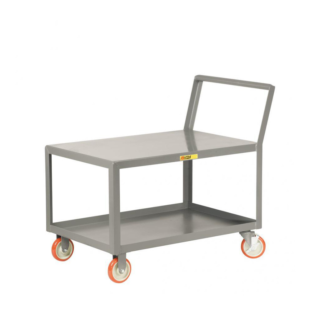 Little Giant® - Low Deck Utility Cart: 48" Long, 30" Wide, Steel, 1200 ...