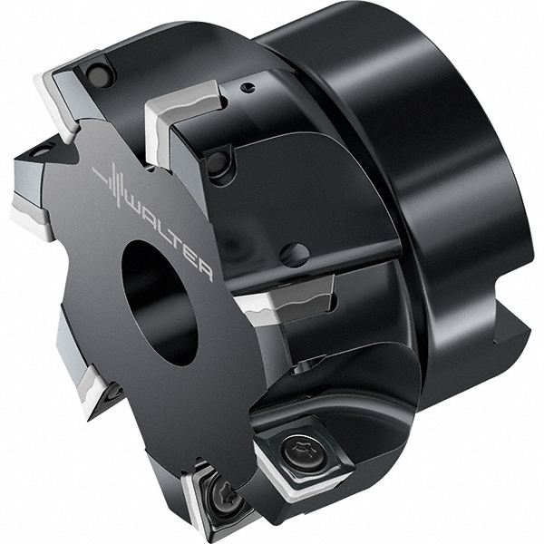 Walter - 125mm Cut Dia, 40mm Arbor Hole Dia, Indexable Square-Shoulder ...