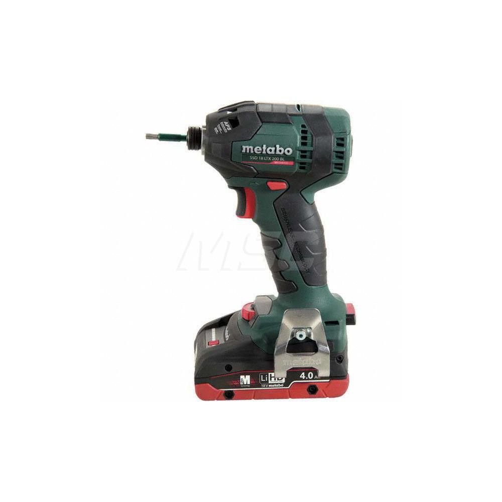 Metabo - 18 Volt, 1/4" Drive, 1,770 Ft/Lb Torque, Cordless Impact ...
