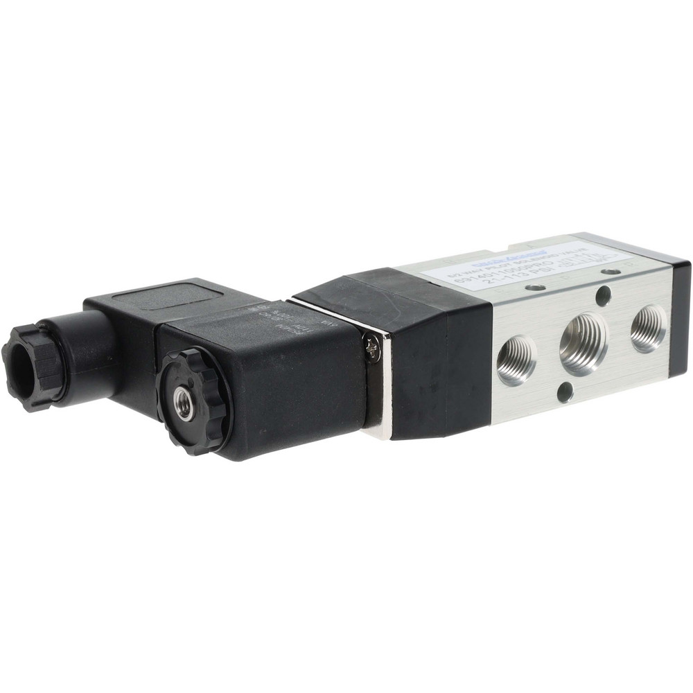 PRO-SOURCE - Stacking Solenoid Valve: Internal Pilot, 5-Way, 2 Position ...