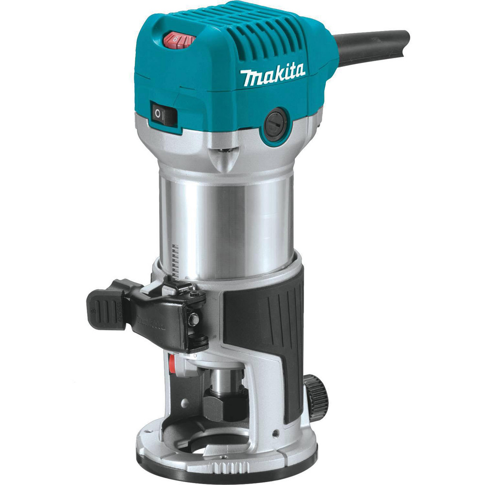 Makita - Electric Compact Router: 1/4" Collet, 1.25 hp | MSC Direct