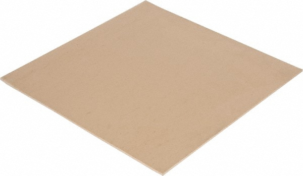 USA Industrials - Sheet: Natural Gum Rubber, 12" Wide, 12" Long, Tan ...