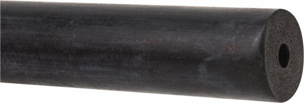Made in USA - Rubber Cylinder: Neoprene Spring Blend, 3' Long, Black ...