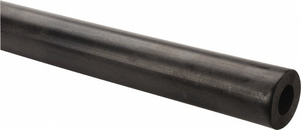 Made in USA - Rubber Cylinder: Neoprene Spring Blend, 3' Long, Black ...