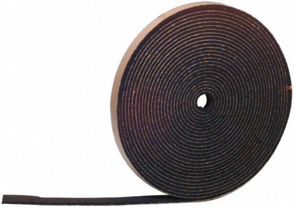 Made in USA - 2" Wide x 1/32" Thick, Adhesive Backed Gasketing Roll ...