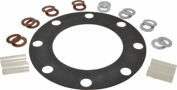 Made in USA - Flange Gasket: For 6" Pipe, Neoprene | MSC Direct
