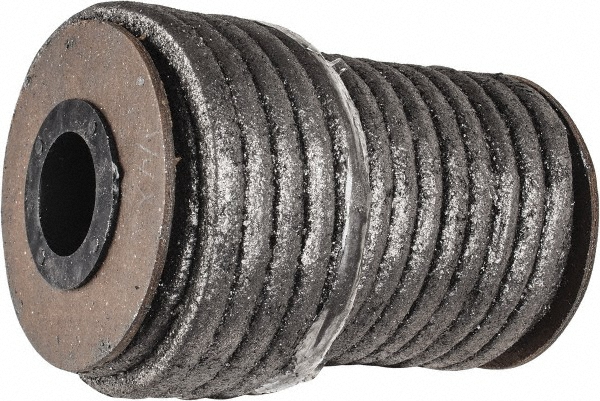 Made in USA - 1/4" x 29.4' Spool Length, Acrylic Fiber Graphite Yarn ...