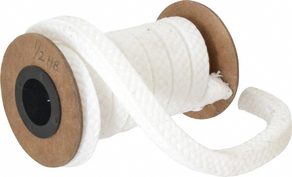 Made in USA - 1/2" x 4.9' Spool Length, PTFE/Soft Filament Compression ...