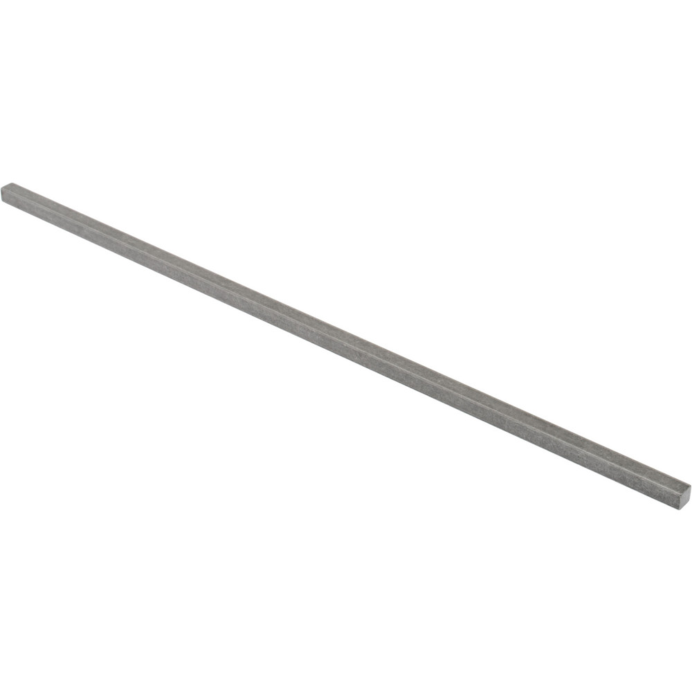 Mak-A-Key - Oversized Key Stock: 1/4" High, 1/4" Wide, 12" Long, Steel ...