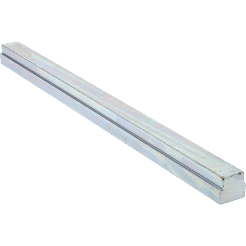 Mak-A-Key - Step Key Stock: 12" Long, Steel, Zinc-Plated | MSC Direct