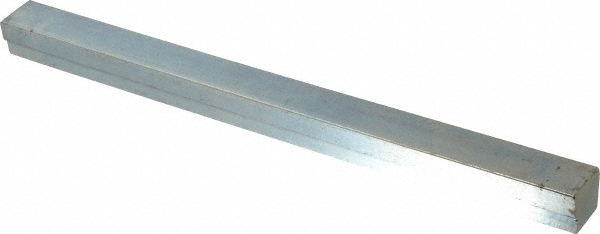 Mak-A-Key - Step Key Stock: 12" Long, Steel, Zinc-Plated | MSC Direct