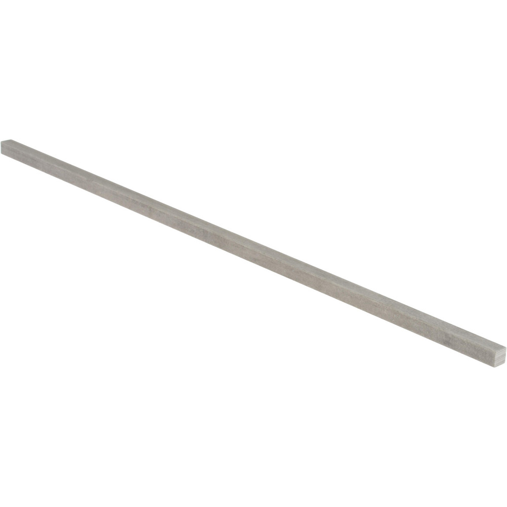 Mak-A-Key - Undersized Key Stock: 12" Long, Stainless Steel | MSC Direct