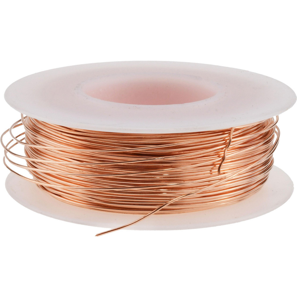 Made in USA - 24 Gage, 0.0201" Diameter x 198' Long, Bare, Copper Bus ...