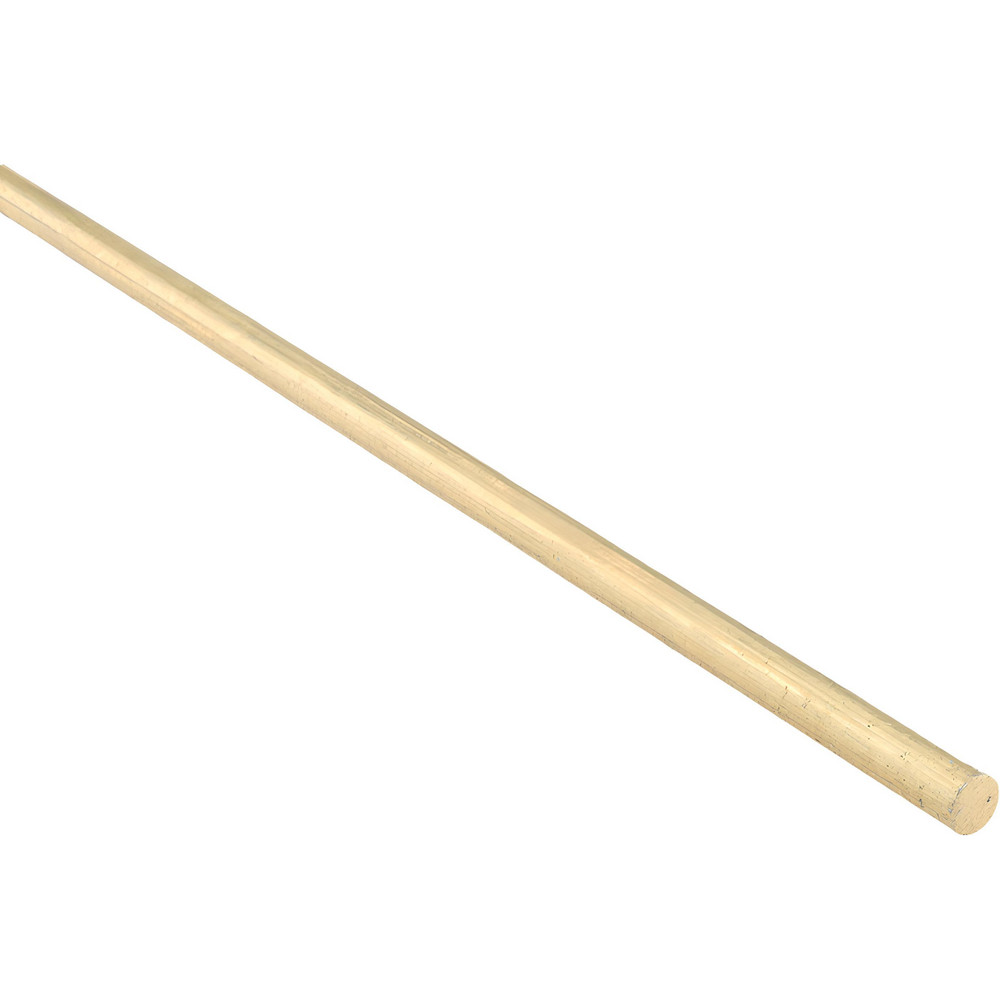 Value Collection - Brass Round Rod: 7/32" Dia, 72" Long, Alloy 360 ...