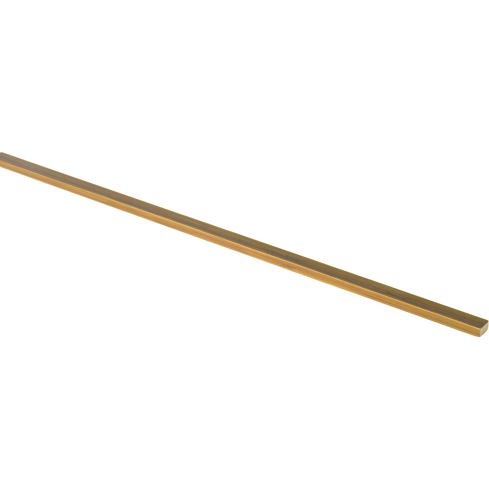 Value Collection - 1/2 Inch Wide x 1/4 Inch Thick x 72 Inch Long, Brass ...