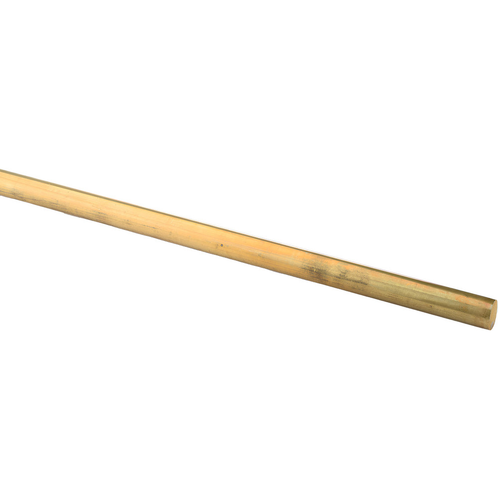 Value Collection - Brass Round Rod: 3/4" Dia, 72" Long, Alloy 464 | MSC ...