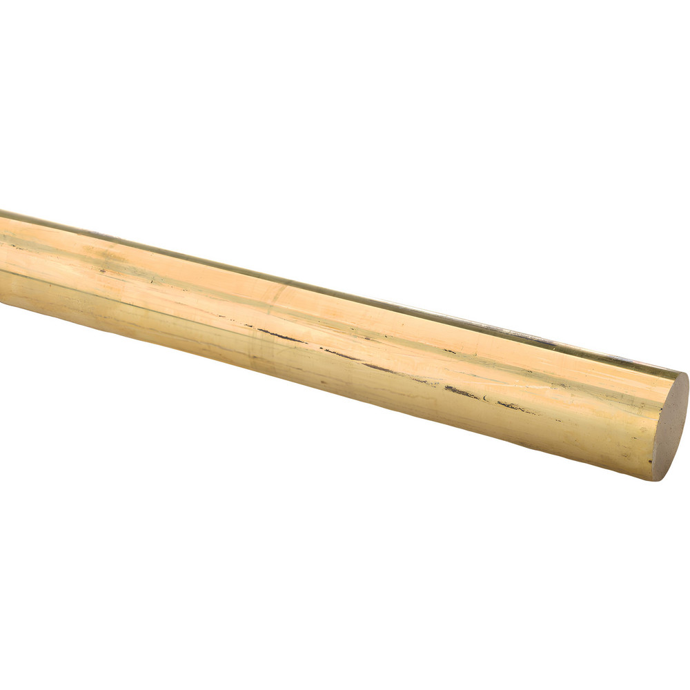 Value Collection - Brass Round Rod: 2" Dia, 72" Long, Alloy 464 | MSC ...