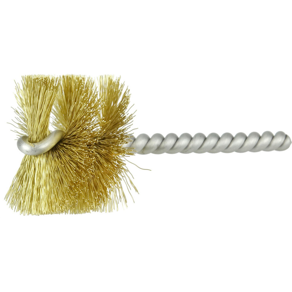Weiler - Power Tube Brush: Tube, Brass | MSC Direct