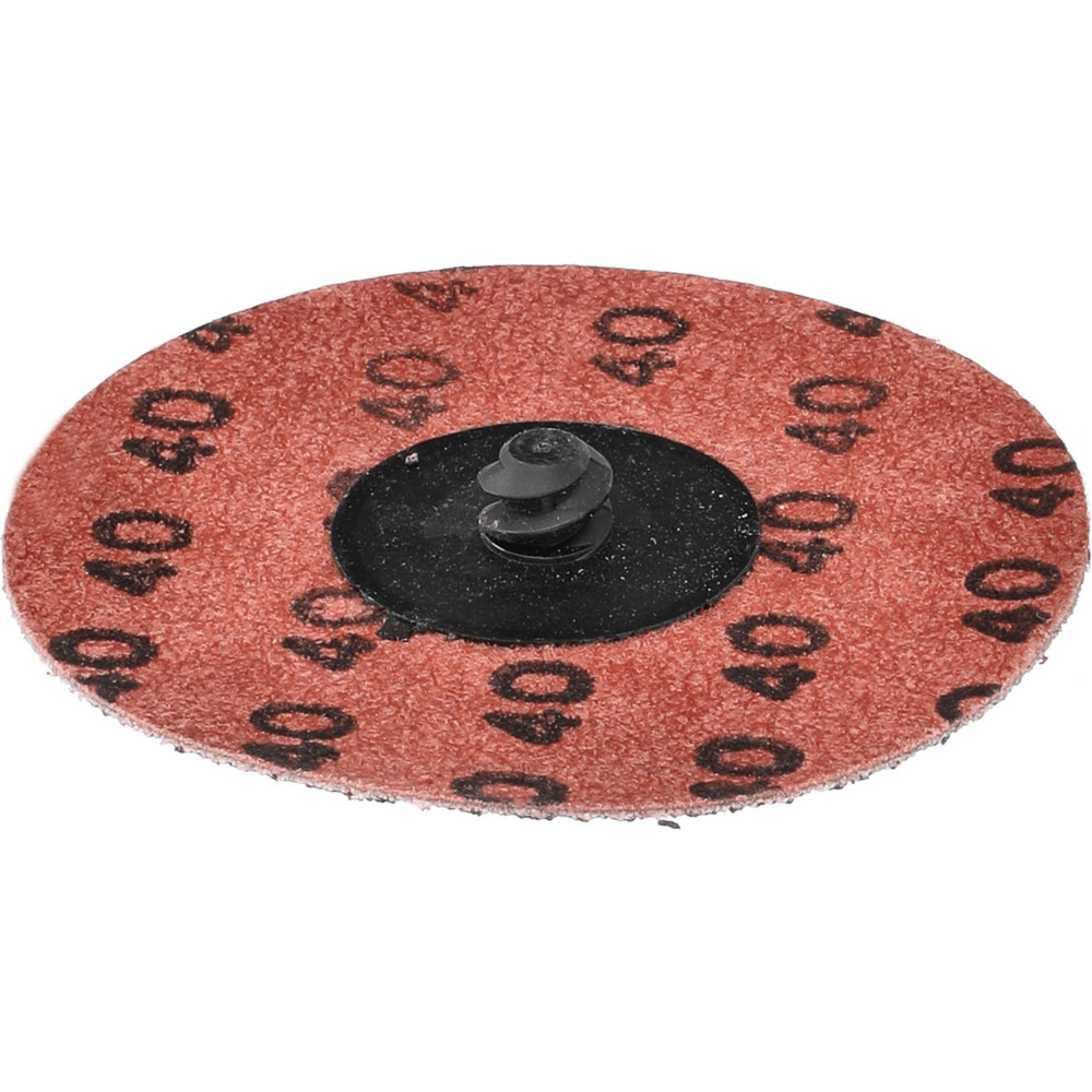 Merit Abrasives - Quick-Change Disc: Type R, 3" Dia, 40 Grit, Aluminum ...