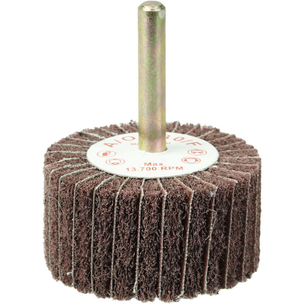 Weiler - Deburring Wheel: 3" Dia, 1/8" Face Width, 1/4" Hole, Density 8 ...