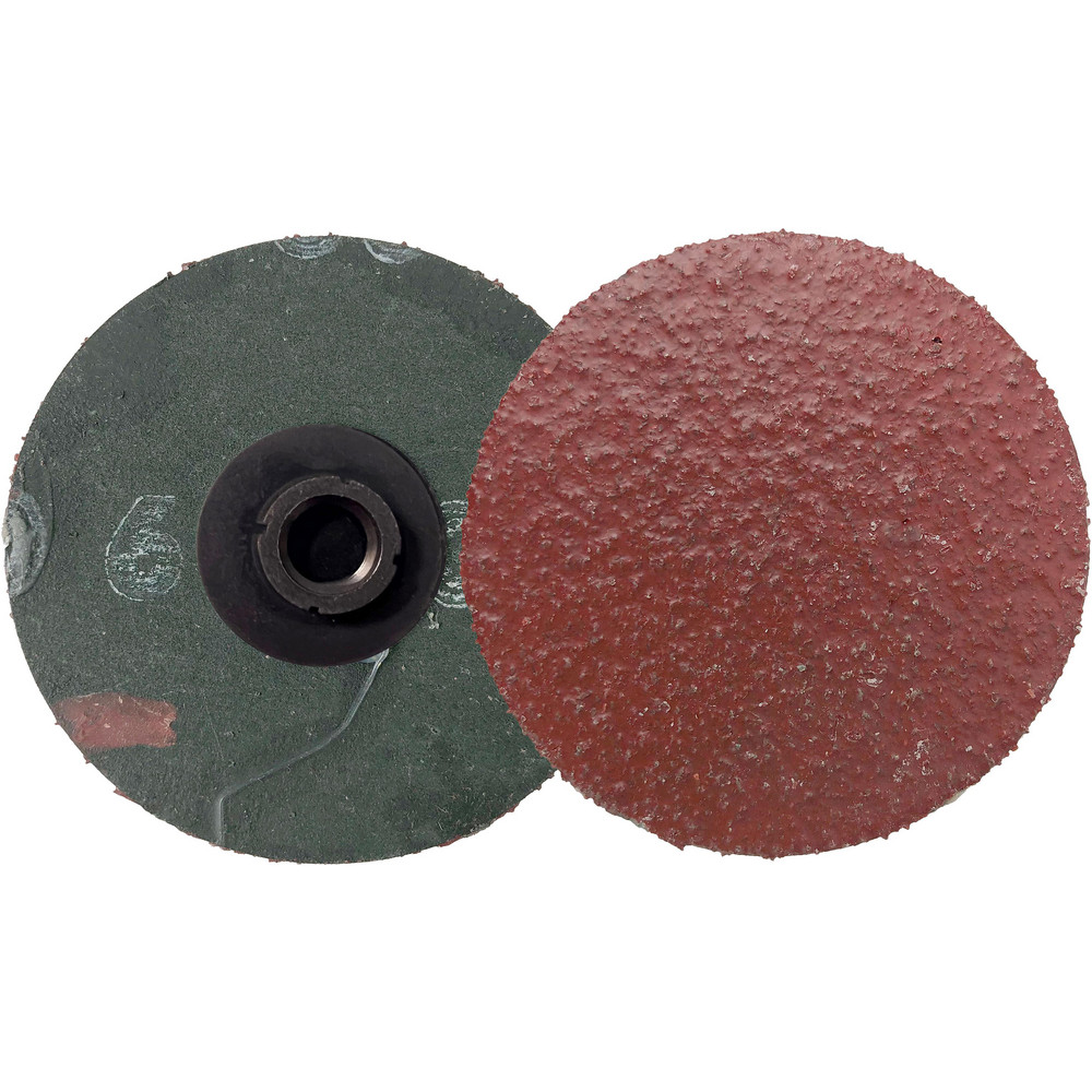 Weiler - Quick-Change Disc: Type S, 3" Dia, 120 Grit, Aluminum Oxide ...