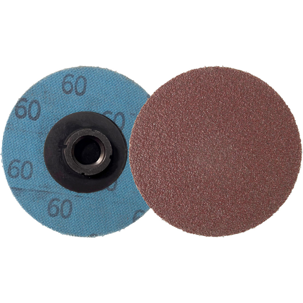 Weiler - Quick-Change Disc: Type S, 2" Dia, 36 Grit, Ceramic, Coated ...