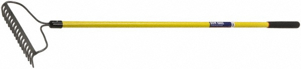 AbilityOne - Bow Rake with 57" Straight Fiberglass Handle | MSC Direct