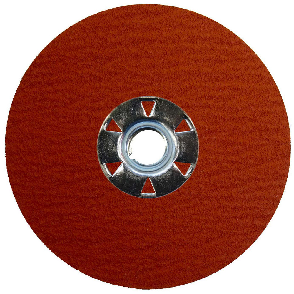 Weiler - Fiber Disc: 4-1/2" Disc Dia, 5/8-11 Hole, Threaded Arbor Hole ...