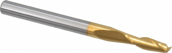SGS - Square End Mill: 7/64" Dia, 3/8" LOC, 2 Flute, Solid Carbide ...