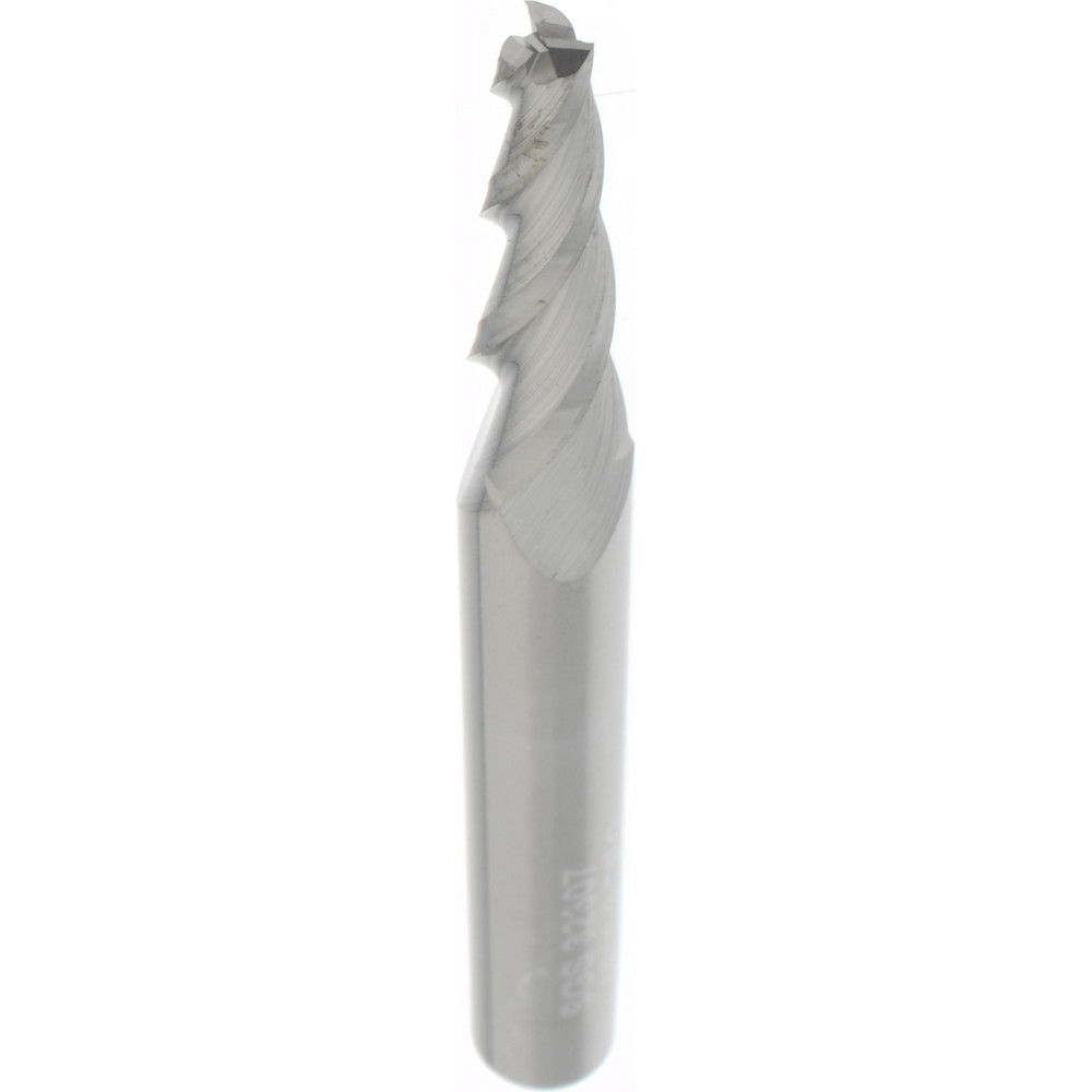 SGS - Tapered End Mill: 3 deg Angle per Side, 1/8" Small Dia, 1" LOC, 3 ...