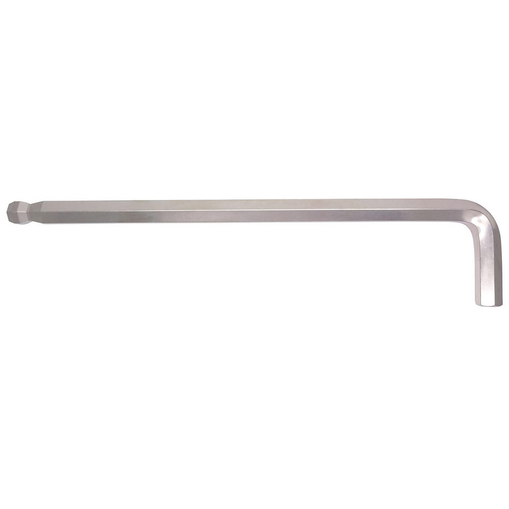 Eight Tool - L-Handle Hex Key: 1/2", Ball End, Extra Long Arm | MSC Direct