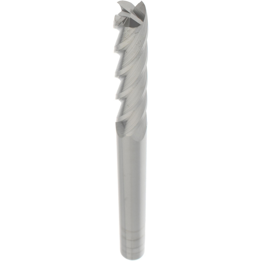 SGS - Square End Mill: 1/4" Dia, 1-1/2" LOC, 4 Flute, Solid Carbide ...