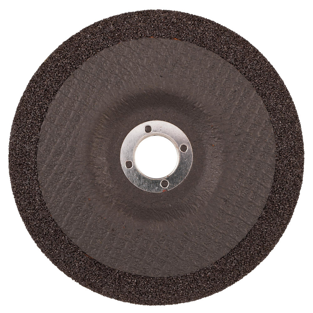 Weiler - Depressed-Center Wheel: Type 27, 6" Dia, 1/4" Thick, 7/8" Hole ...