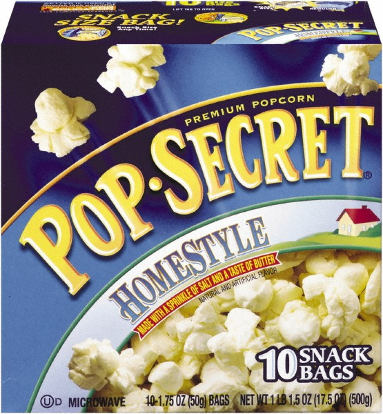 Pop Secret - Pack of (10) Bags Popcorn - 32210411 - MSC Industrial Supply
