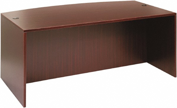 ALERA - Woodgrain Laminate Bow Front Desk - 32223984 - MSC Industrial ...