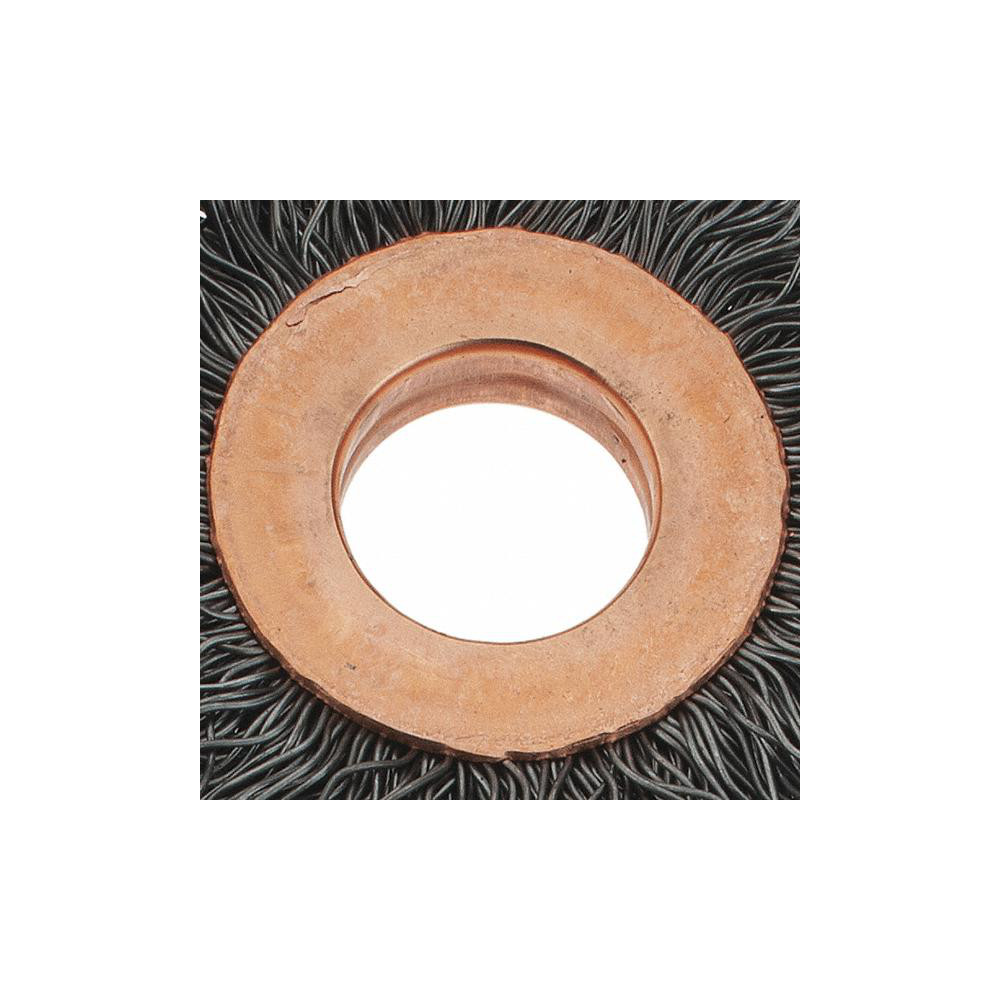 Tru-Maxx - Wheel Brush: 2" Wheel Dia, 3/8" Face Width, 0.0140" Wire Dia ...