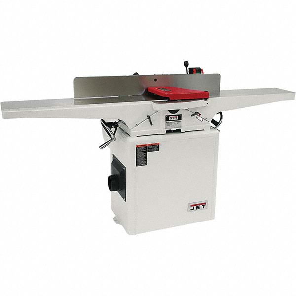 Jet - 5,500 RPM, 8" Cutting Width, 1/2" Cutting Depth, Jointer | MSC Direct