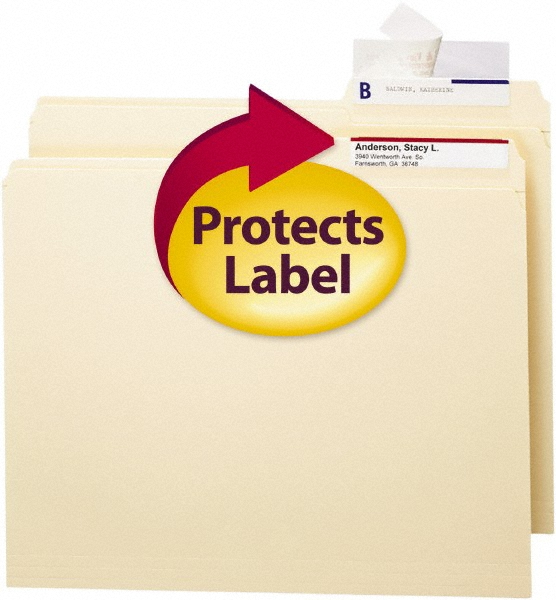 SMEAD - 100 Pc Label Protector: Clear | MSC Direct