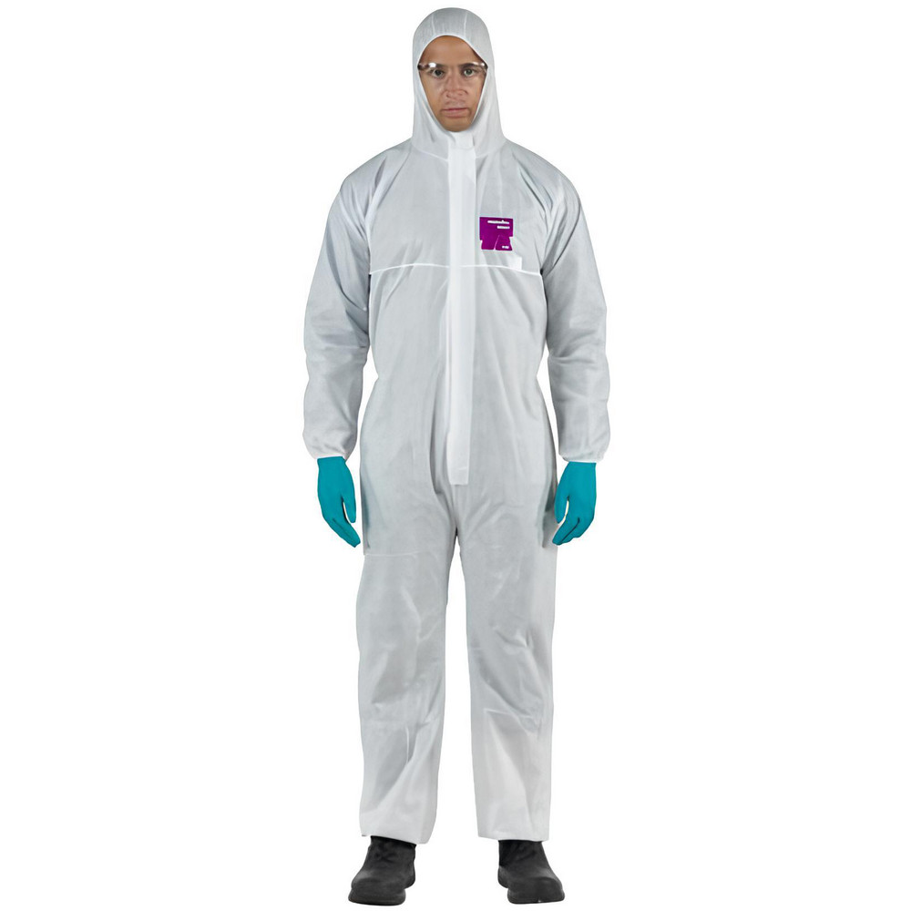 Ansell - Disposable Coveralls: Chemical Protection, Size 5X-Large, 1. ...